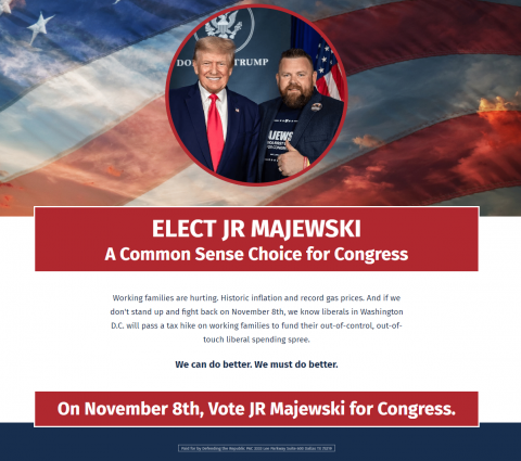 Elect R. J. Majewski | Defending The Republic PAC
